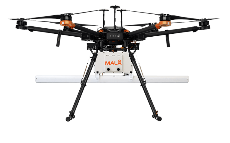 MALA Geodrone 80 - GPR - Distributeur Officiel MALA France