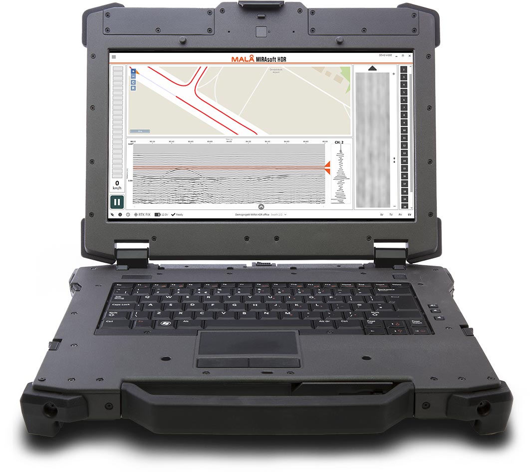 MIRA HDR - GPR MALA MIRA HDR - Distributeur Officiel